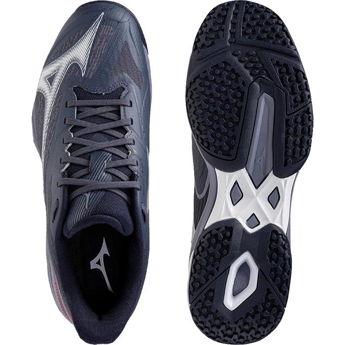 MIZUNO 3E幅 ワイド ミズノ メンズ レディース ウエーブエクシードコート WIDE OC テニスシューズ クレー 砂入り人工芝コート 61GB2518 : バイタライザー - 通販 ...