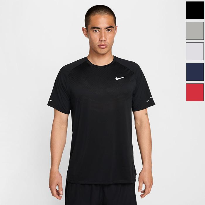 NIKE（ナイキ） メンズ ストライド ドライフィット Dri-FIT ADV ショートスリーブ ランニングトップ ランニングウェア トップス ...