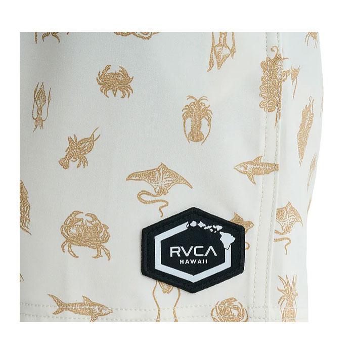 ルーカ メンズ ボードショーツ HAWAII SEA LIFE ELASTIC カジュアル水着 サーフトランクス サーフパンツ トランクス マリンスポーツ 海水浴 プール 送料無料 RVCA VA BF04A596 RVCA（ルーカ） メンズ ボードショーツ HAWAII SEA LIFE ELASTIC