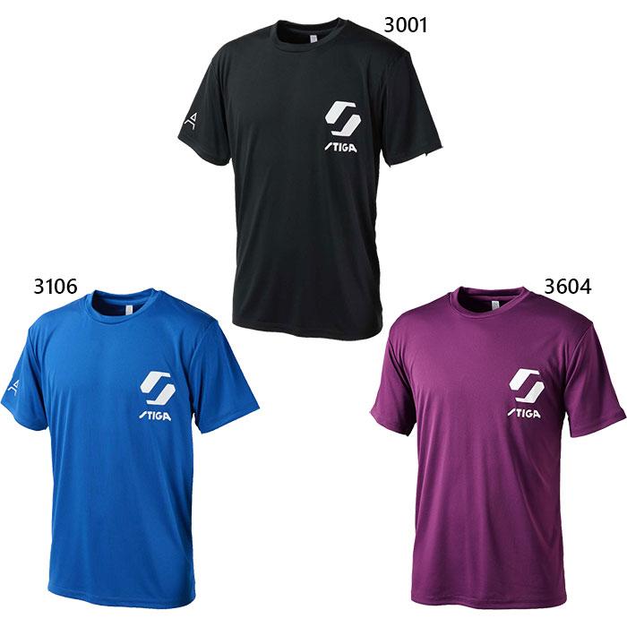STIGA スティガ メンズ レディース ロゴTシャツ JP2 Logo T Shirt JP-II 卓球ウェア トップス 半袖 : バイタライザー - 通販 - Yahoo!ショッピング