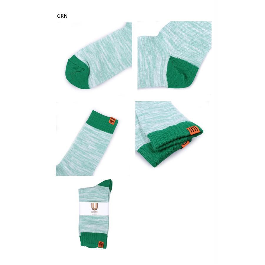 UNIVERSAL OVERALL ユニバーサルオーバーオール メンズ 靴下 ソックス クルーソックス LU-017 : バイタライザー ...