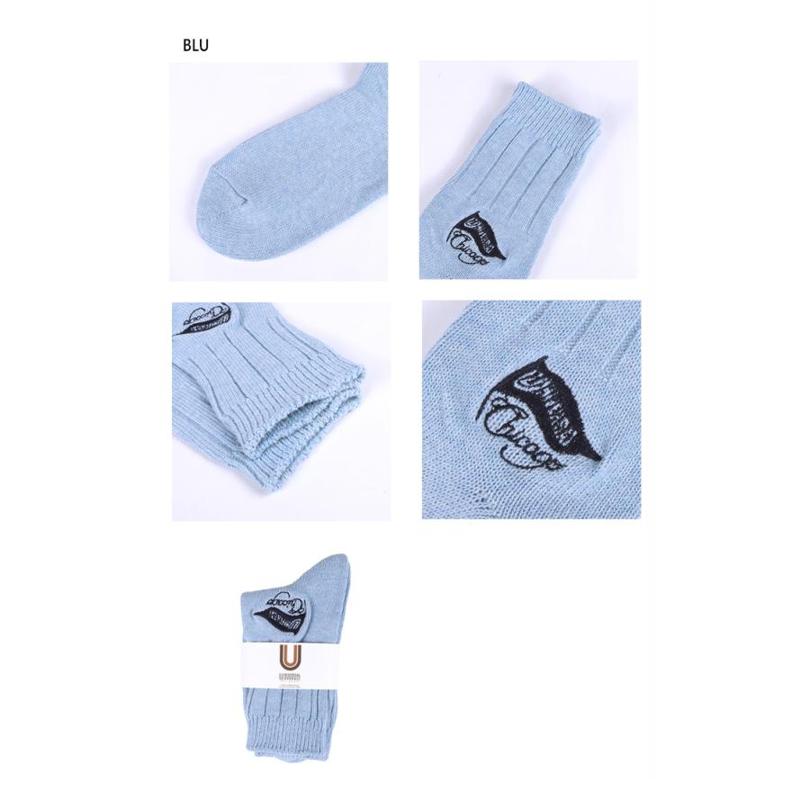 UNIVERSAL OVERALL ユニバーサルオーバーオール レディース 靴下 ソックス クルーソックス LU-408 : バイタライザー - 通販 - Yahoo!ショッピング