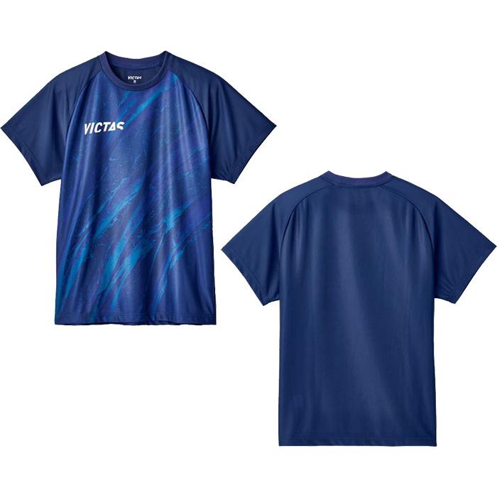 Victus ビクタス メンズ レディース V-NTS413 卓球ウェア トップス 半袖 吸汗速乾 532401 : バイタライザー - 通販 - Yahoo!ショッピング