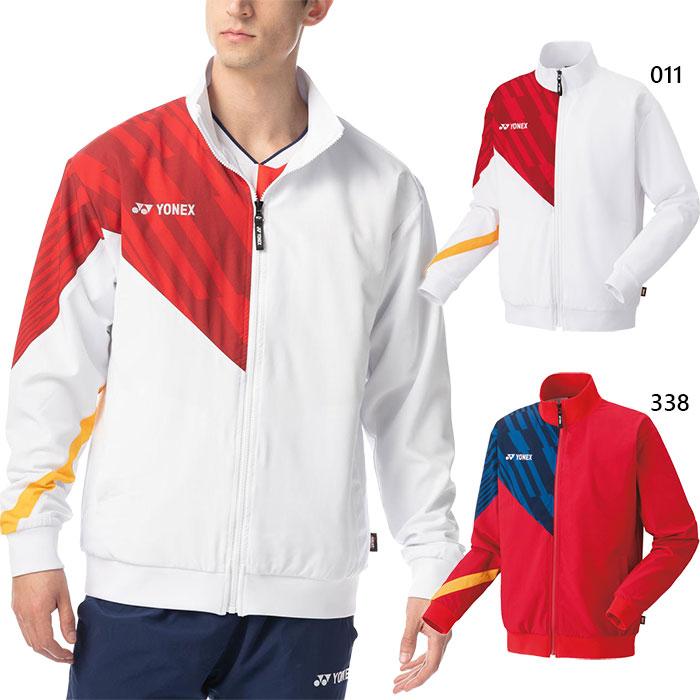 YONEX ヨネックス メンズ レディース 裏地付ウィンドウォーマーシャツ ウインドブレーカー トップス 防風 UVカット 吸汗速乾 トレーニング テニス バドミントン 70091 ...