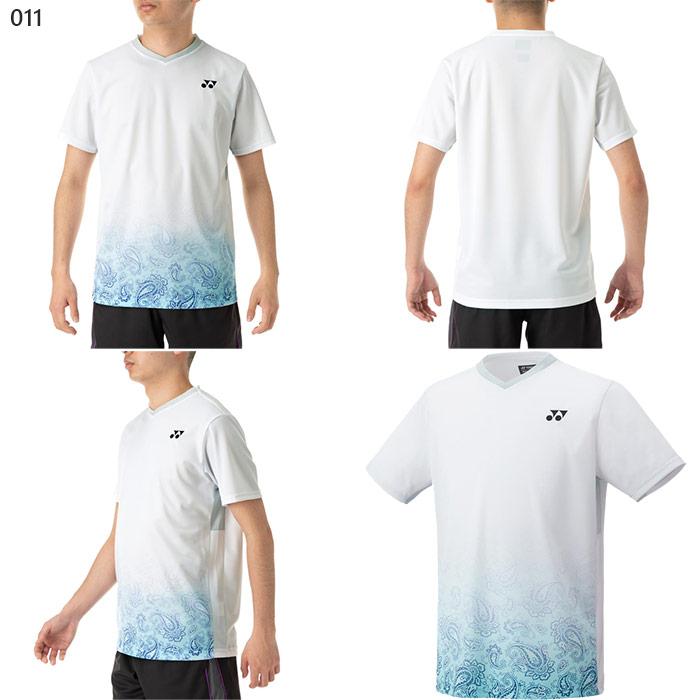 YONEX（ヨネックス） メンズ レディース ゲームシャツ フィットスタイル テニス バドミントンウェア トップス 半袖Tシャツ 10604 ...