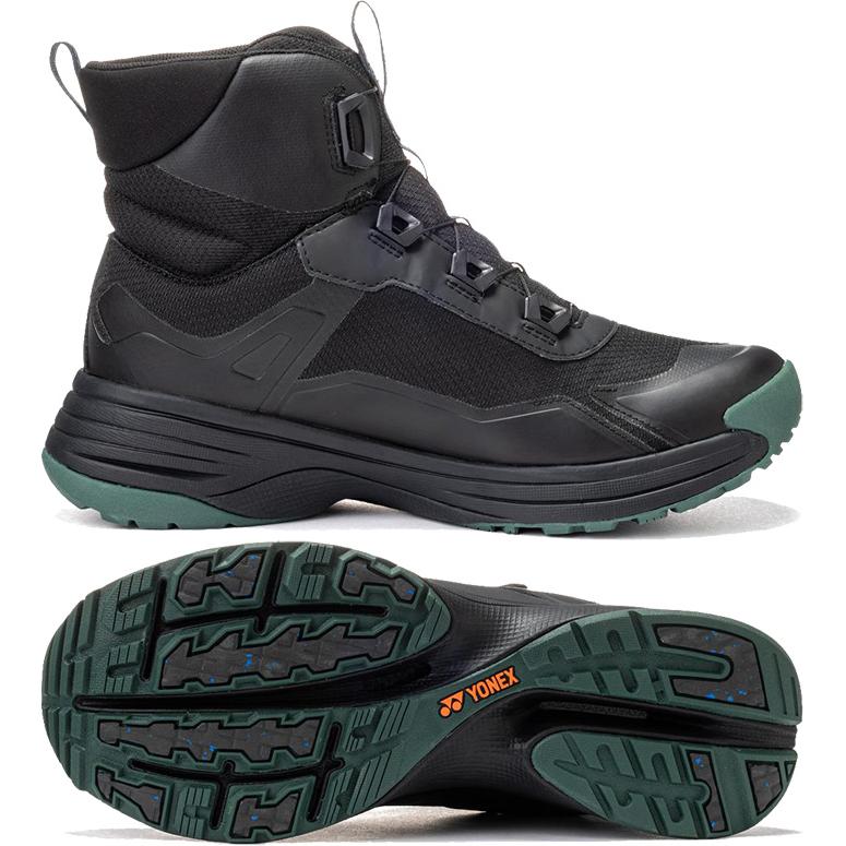 ヨネックス メンズ レディース ワイワイガッタ YY-GATTA ウォーキングシューズ BOAフィットシステム ダイヤル式 旅行 散歩 撥水加工 ブラック 黒 カーキ 送料無料 YONEX SHWGA1 YONEX（ヨネックス） メンズ レディース ワイワイガッタ YY-GATTA