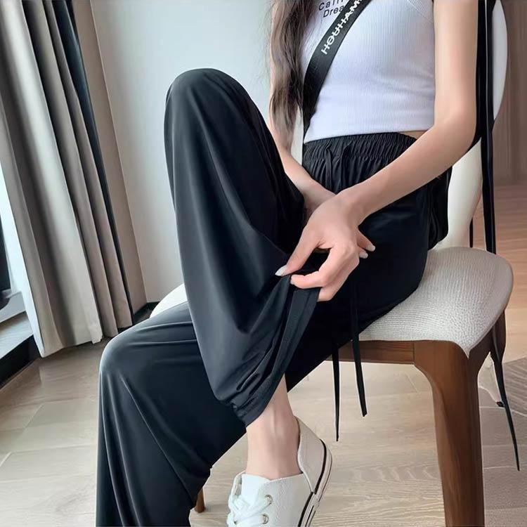 パンツ 秋 2枚セット 速乾 無地 ロング丈 夏 スポーツウェア UVカット ジャージ 接触冷感 ひんやり おしゃれ 涼しい 快適 ヨガウェア 動きや : VitaLuce - 通販 ...