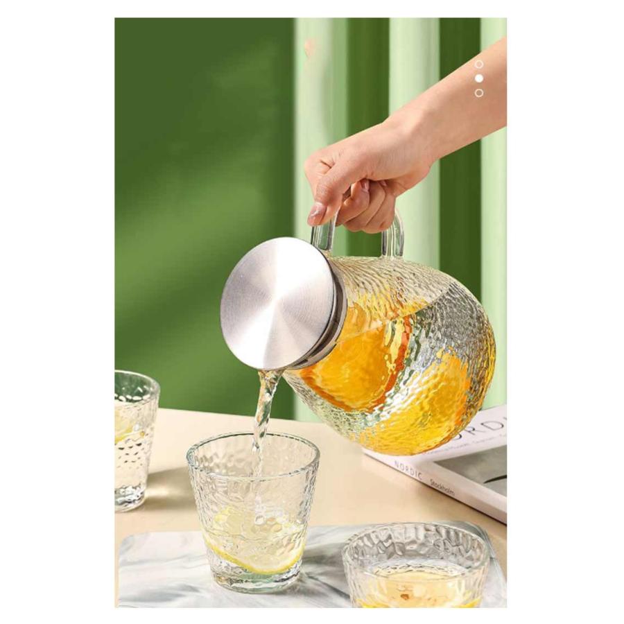 ティーポット 直火 ガラスケトル 2.6リットル ガラスピッチャー 耐熱ガラスポット 耐熱ガラス 2600ML 1900ML 1700M : VitaLuce - 通販 - Yahoo!ショッピング