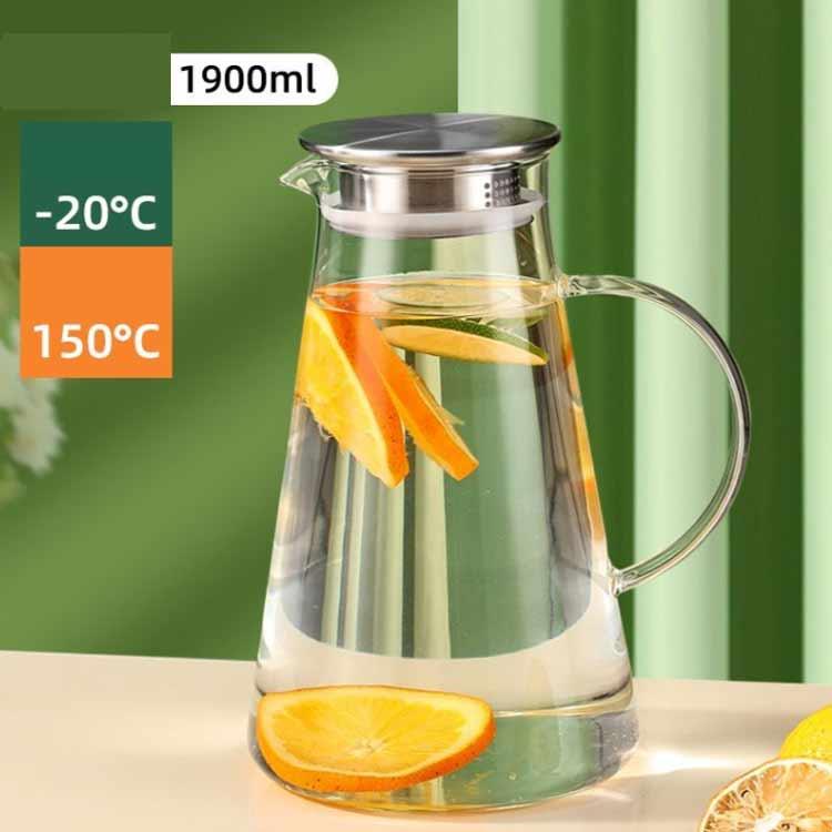 ティーポット 直火 ガラスケトル 2.6リットル ガラスピッチャー 耐熱ガラスポット 耐熱ガラス 2600ML 1900ML 1700M : VitaLuce - 通販 - Yahoo!ショッピング