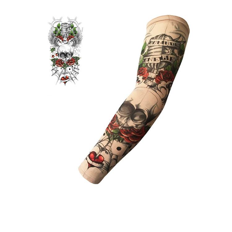 女性 全36柄！ アームカバー アームウォーマー 入墨 紫外線対策 柄 タトゥースリーブ タトゥー 肘サポーター 男性 レディース uvカット アーム : VitaLuce - 通販 ...