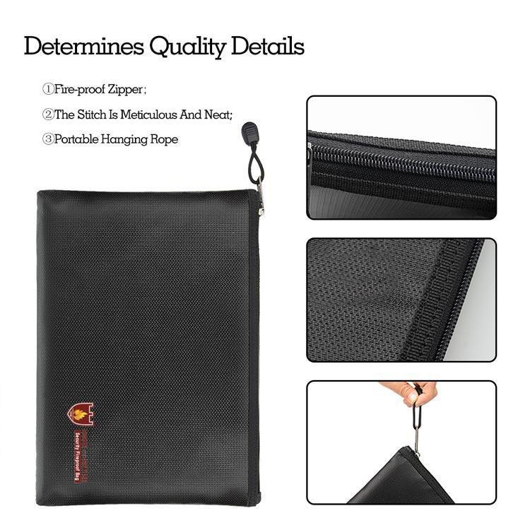 防火バッグ 耐火バッグ ファイルバッグ 防火金庫 書類 ポーチ ドキュメントバッグ 入れ 防爆バッグ A4 耐火 大容量 防火 B4 防湿 : VitaLuce - 通販 - Yahoo!ショッピング