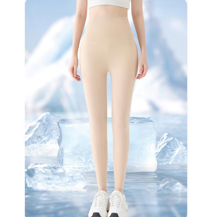 接触冷感 極薄 スポーツレギンス クールレギンス 薄手 夏 レギンス 美脚 冷感インナー ひんやり 冷感レギンス レディース 吸汗速乾 UVカット 締 : VitaLuce - 通販 ...