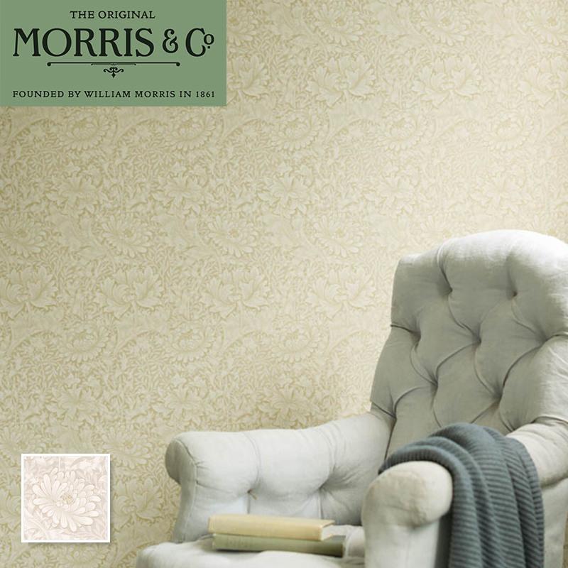リリカラ LIS-42015 モリス 壁紙 クリサンセマム インポート Morris ＆ Co 輸入壁紙 巾52cm×10m巻 本売り ...
