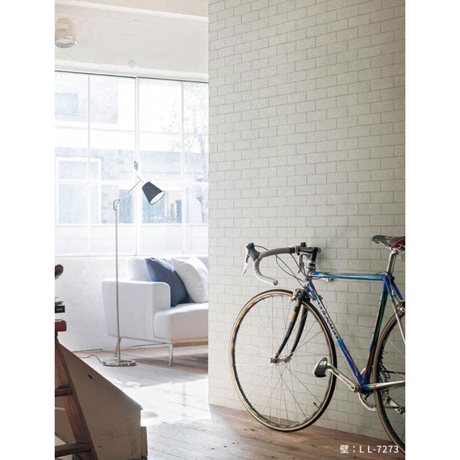 リリカラ LL-7273 壁紙 レンガ調 ホワイト系 ナチュラル のりなし のり付き壁紙 : ビバ建材通販 職人工房 - 通販 - Yahoo!ショッピング