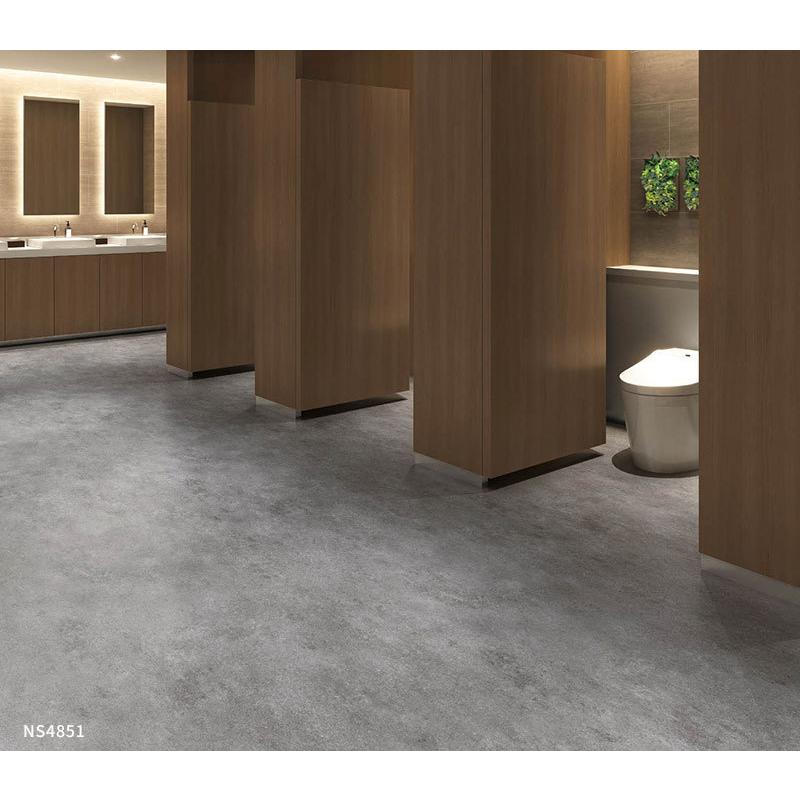 東リ トイレ用防滑シート 東リノーワックスビニル床シート 消臭NSトワレNW NS4851 モルタル : ビバ建材通販 職人工房 - 通販 ...