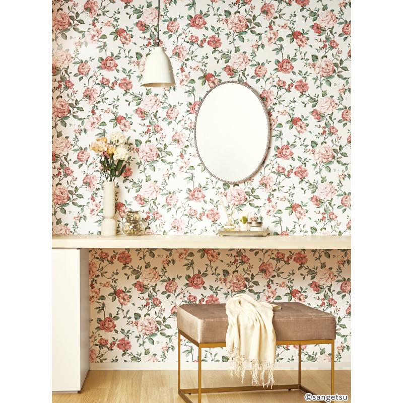 サンゲツ RE55925 壁紙 花柄 フラワー リザーブ のりなし のり付き クロス : ビバ建材通販 職人工房 - 通販 - Yahoo!ショッピング