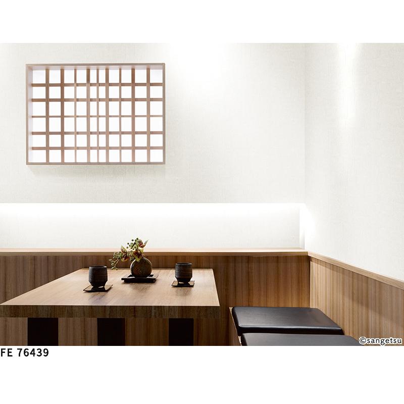 サンゲツ（SANGETSU） FE76439 壁紙 石目調 塗り調 ホワイト系 白系 べーシック EB フィルム 賃貸 補修 おしゃれ 壁紙貼り替え リフォーム のりなし ファイン : ビバ ...