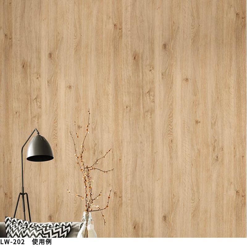リリカラ LW-202 木目 ナチュラル のりつき壁紙 のりなし壁紙 WILL 賃貸 補修 : ビバ建材通販 DIY店 - 通販 - Yahoo!ショッピング