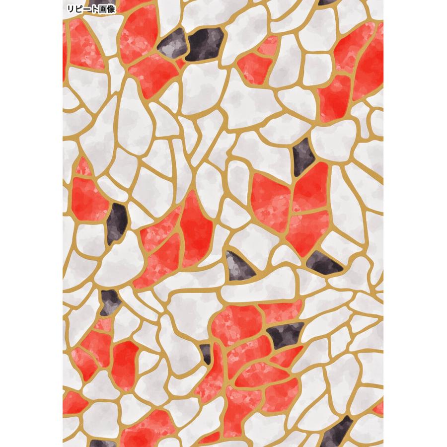 壁紙 和調 錦鯉 箔 おしゃれ diy イメチェン 簡単 賃貸 リフォーム カフェ ワークスペース 和室 貼替 のり付き のりなし シンコール BB8518 :sincol-bb8518:ビバ ...