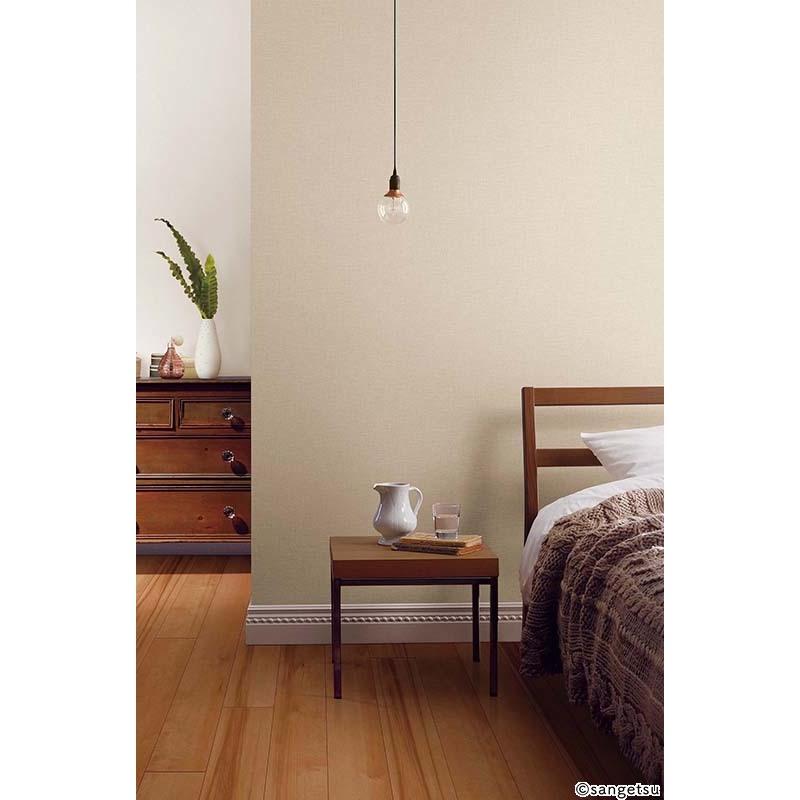 サンゲツ SP9751 壁紙 織物調 ベージュ系 ナチュラル シンプル 賃貸 補修 おしゃれ 壁紙貼り替え リフォーム のり付き のりなし 量産クロス : ビバ建材通販 DIY店 - 通販 ...