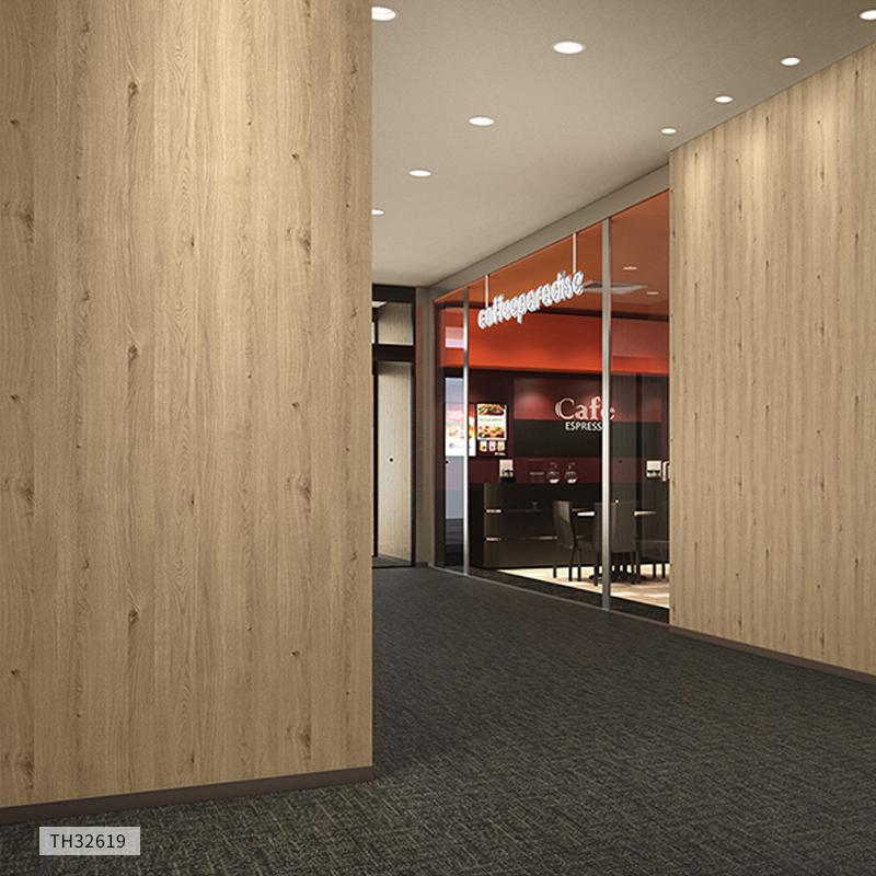 サンゲツ 壁紙 おしゃれ 補修 DIY 貼替 リフォーム プライベート ワークスペース リアル木目 PROGRESS WOOD オーク板目 ...