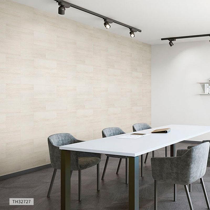 壁紙 おしゃれ DIY 貼替 リフォーム プライベート ワークスペース リビング ガレージ トイレ 石目調 タイル のり付き のりなし サンゲツ フェイス TH32727 :sth32727 ...