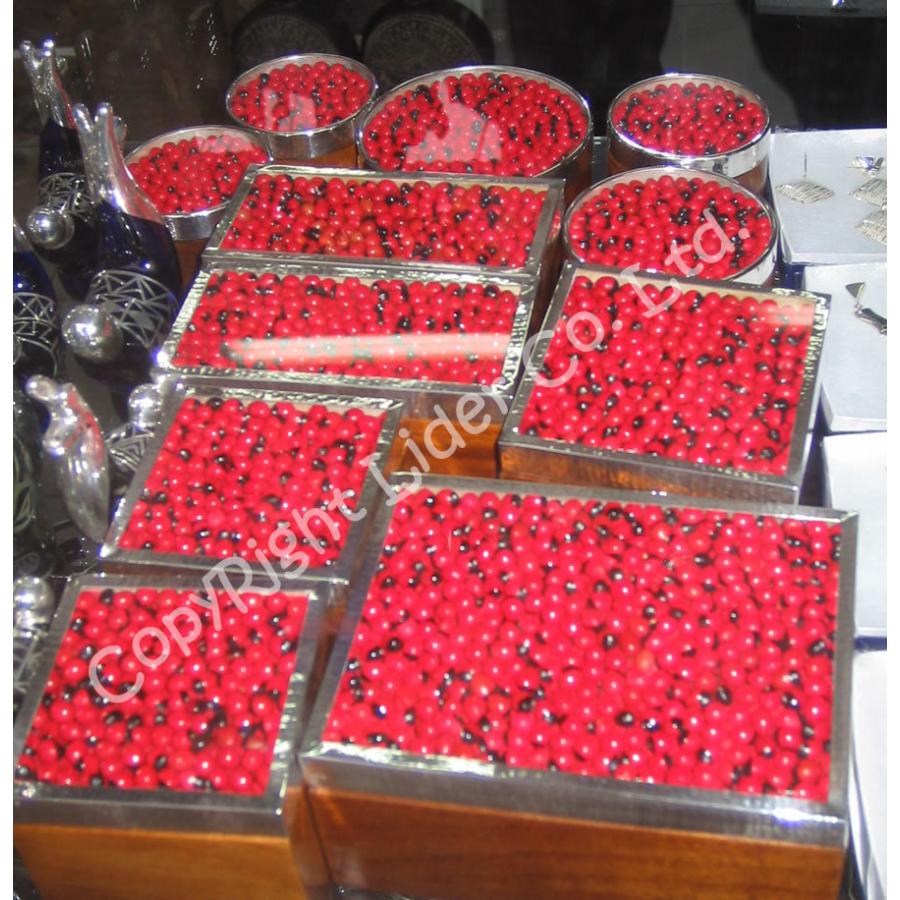 【HUAIRURO BEADS 100g】【ワイルーロの実ビーズ】【穴あり】南米ペルーのお守り ワイルーロの実 少量 オス（極小粒）100g ...