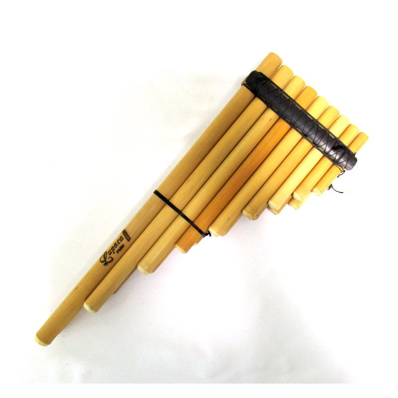 【ZAMPONIA LUPACA 8+9】ルパカ社ブランドの芦製サンポーニャ （8管+9管）★ルパカロゴ入り専用のソフトケース付 ...