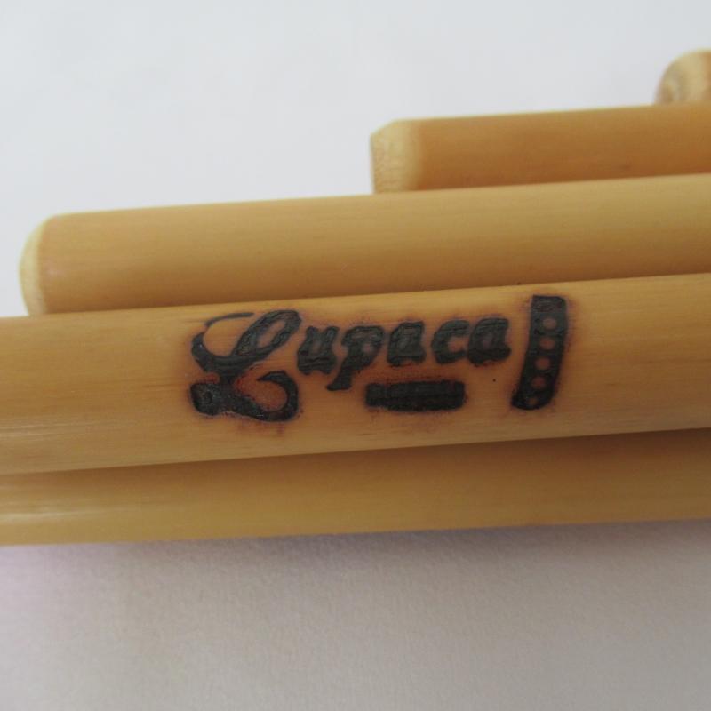 【ZAMPONIA LUPACA 8+9】ルパカ社ブランドの芦製サンポーニャ （8管+9管）★ルパカロゴ入り専用のソフトケース付 ...