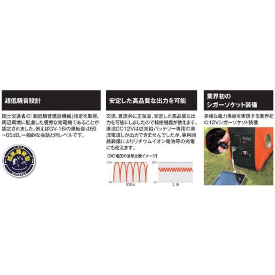 工進 インバータ発電機 0.9KVA GV-9i 工具 エンジン工具ビバホーム : ビバホーム オンライン ヤフー店 - 通販 - Yahoo!ショッピング