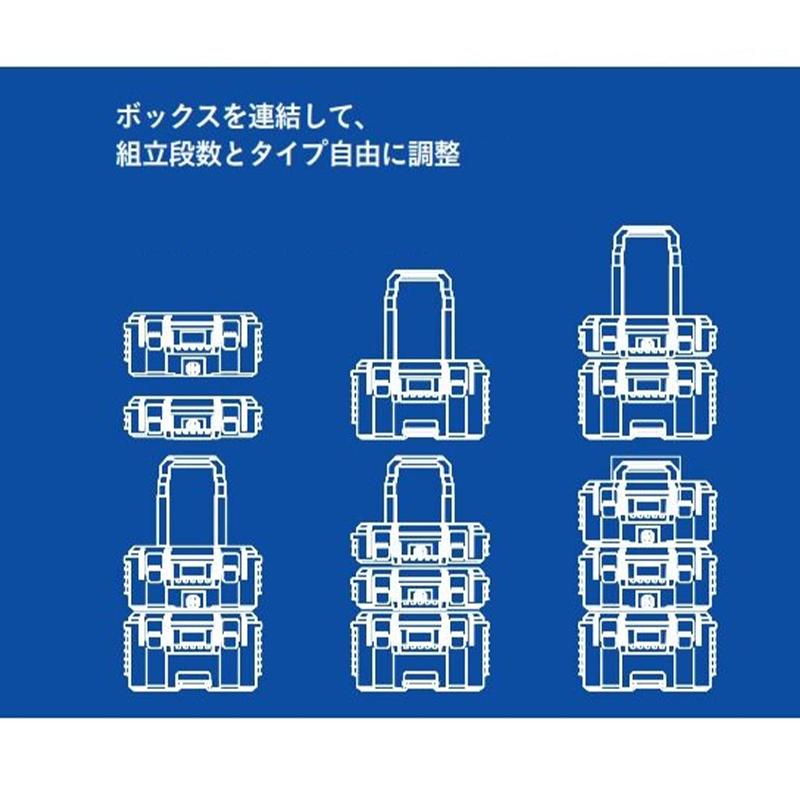 ウイザ WIZ'A ツールボックス上段 MMB−01 工具 工具収納 樹脂製ケースビバホーム : 20099465 : ビバホーム オンライン ヤフー店 - 通販 - Yahoo!ショッピング