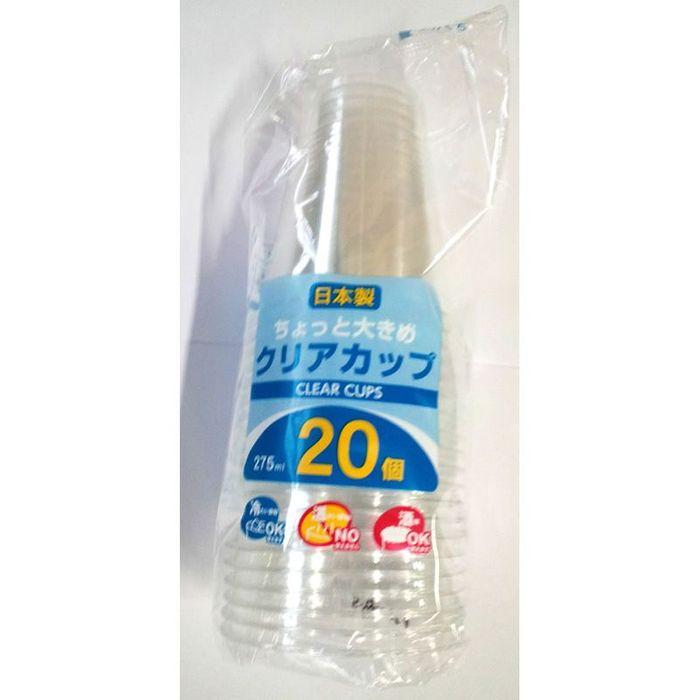 日本製 クリアカップ 275ml 20P 生活 掃除 業務用消耗品 紙皿 コップ ビバホーム : 46772601 : ビバホーム オンライン ヤフー店 - 通販 - Yahoo!ショッピング