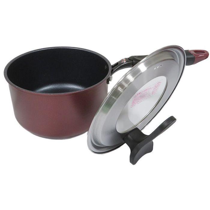 ふたが立てられるIH片手鍋16cm ビバホーム : ビバホーム オンライン ヤフー店 - 通販 - Yahoo!ショッピング