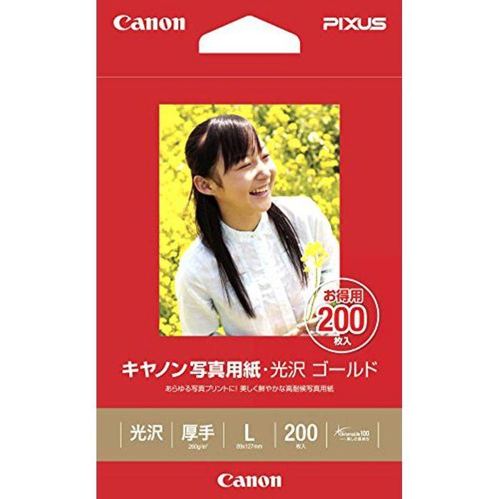 CANON GL−101L200GL L判 200枚 文具 事務 コピー用紙 インク FAX OA 写真用紙 ビバホーム : 76129002 ...