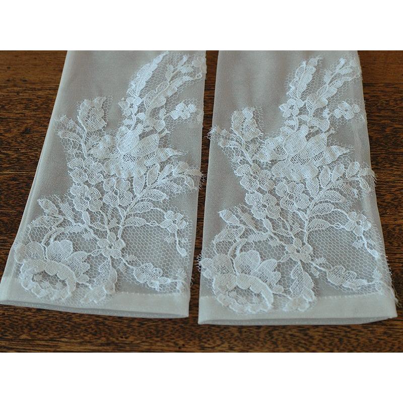 リバーレースのオーガンジーグローブ ウエディング グローブ ショート レース 送料無料 Y097 : ヴィーヴ・ラ・マリエ! - 通販 ...