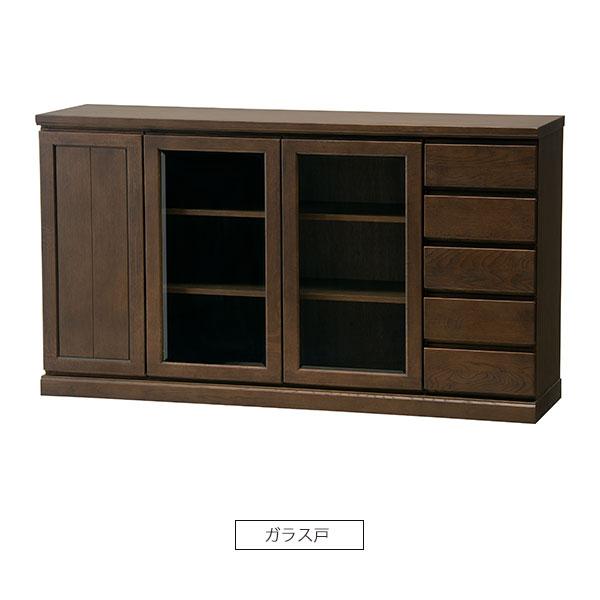 大雪木工 サイドボード MB色 幅153 奥行39 高さ85.5 オーク材 Figaro フィガロ 北海道生産 組立設置 送料込み : viventie - 通販 - Yahoo!ショッピング