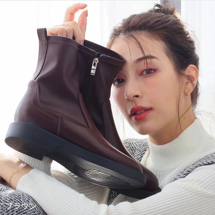 VIVIAN ブーツ レディース 23年秋 冬再販 厚底 ストレッチ VIVIAN ブーツ レディース 23年秋 冬再販 厚底 ストレッチ