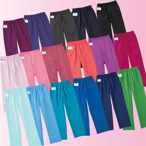 KAZEN 133 155 カゼン サンアロー スクラブ パンツ 上下セット 白衣 かわいい 可愛い 男女兼用 ユニセックス 医療 看護師 医師 クリニック 病院 介護 : vivid ...