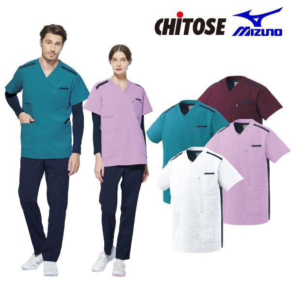 MZ-0240 スクラブ 半袖 男女兼用 医療用 白衣 看護師 医師 ドクター クリニック 病院 介護 MIZUNO : mz-0240 : vivid closet - 通販 - Yahoo ...