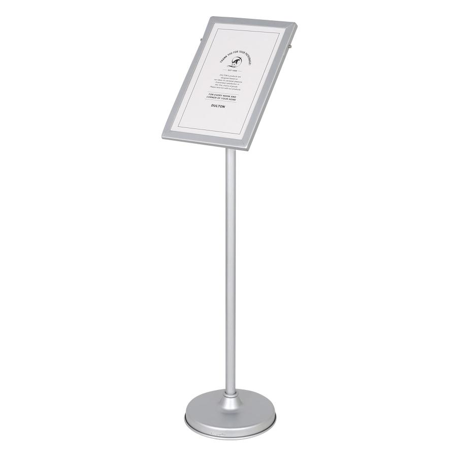 DULTON SIGN STAND A4 サイン スタンド 看板 DULTON ダルトン RNZ-0457-A4SV RNZ-0457-A4RW : rnz-0457-a4 : ビビドリー雑貨 ...