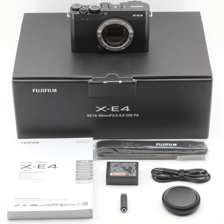 FUJIFILM 【ショット数101枚】FUJIFILM X-E4 ボディ : 千石カメラYahoo!店 - 通販 - Yahoo!ショッピング