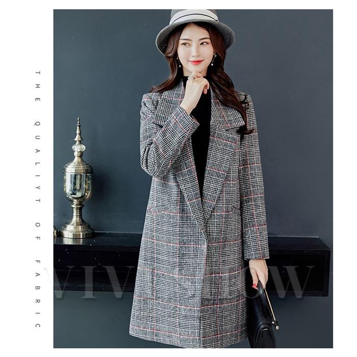 短納期 チェスターコート ロングコート コート チェックコート グレン