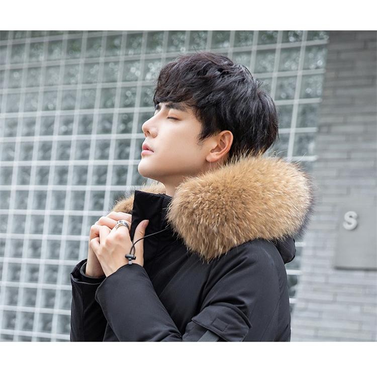 ダウンジャケット メンズ アウター ジャケット ロングコート ファー