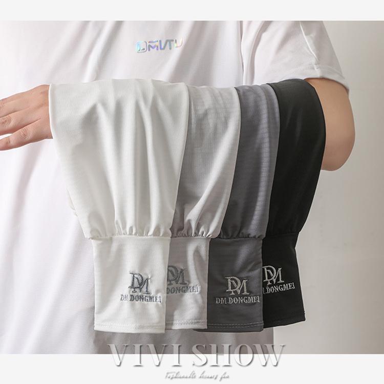 メンズ アームカバー 紫外線対策 おすすめ 腕カバー 日焼け止め シンプル 通気性 おしゃれ 人気 カジュアル アウトドア UVカット : VIVISHOW - 通販 - Yahoo!ショッピング