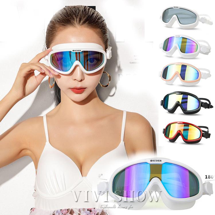 ゴーグル 水泳 スイムゴーグル ミラーゴーグル スイミング レディース メンズ UVカット ジム 夏 プール くもり止め フィットネス : VIVISHOW - 通販 - Yahoo!ショッピング