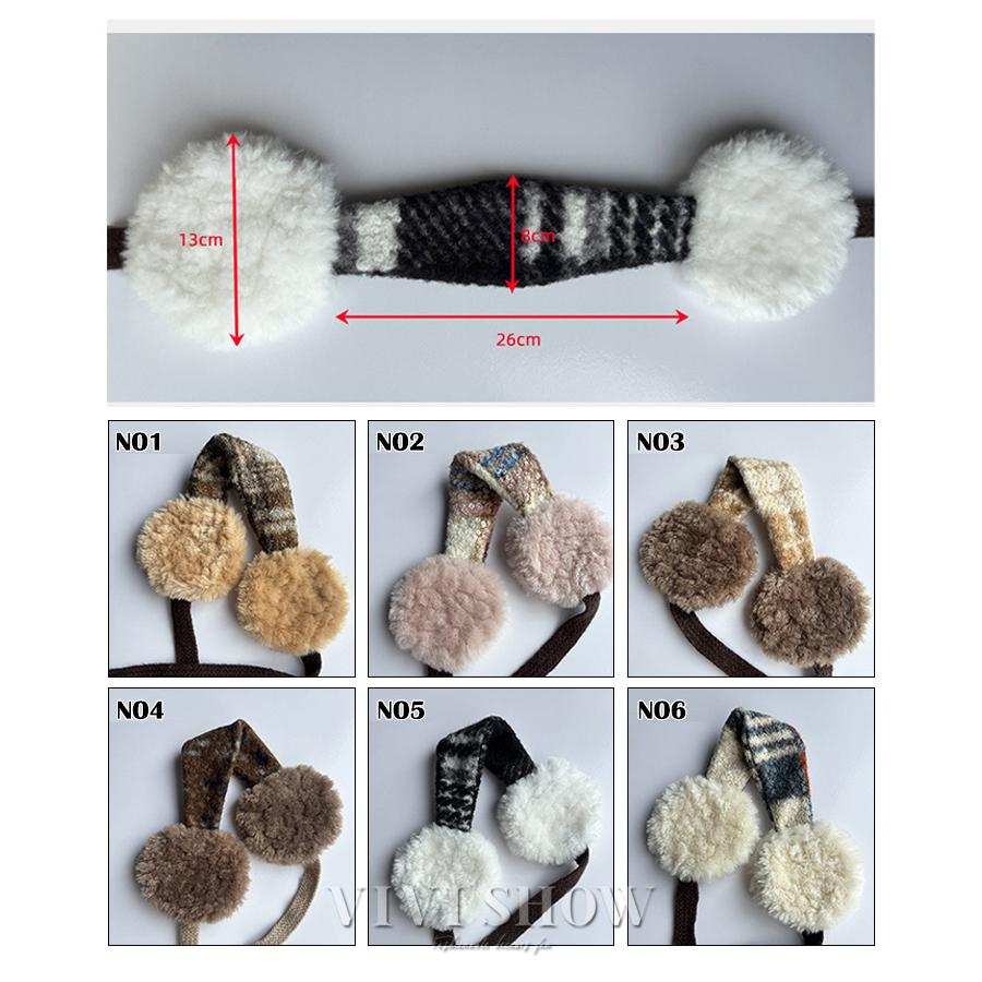 耳当て ファー イヤーマフ 防寒 レディース イヤーマフラー 耳カバー 耳あて ふわふわ フェイクファー 秋 冬 かわいい おしゃれ : VIVISHOW - 通販 - Yahoo!ショッピング