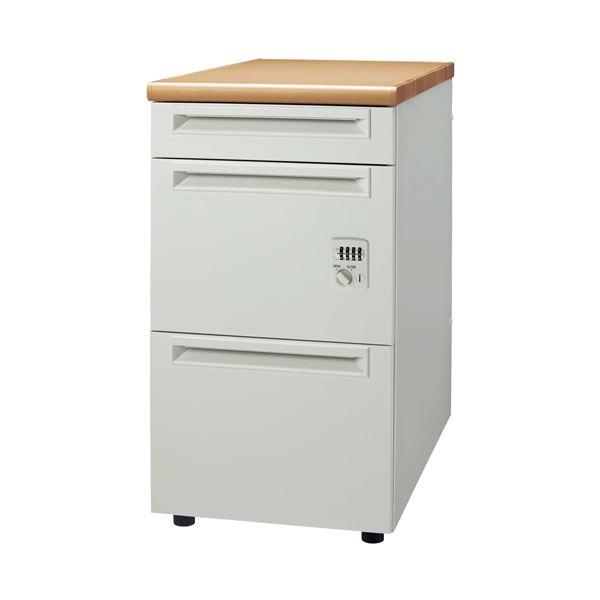 プラス 脇机3段ダイヤル錠UJ-047A-A3D WM/W4引出A 爆買 : ヴィージェイストア ヤフー店 - 通販 - Yahoo!ショッピング