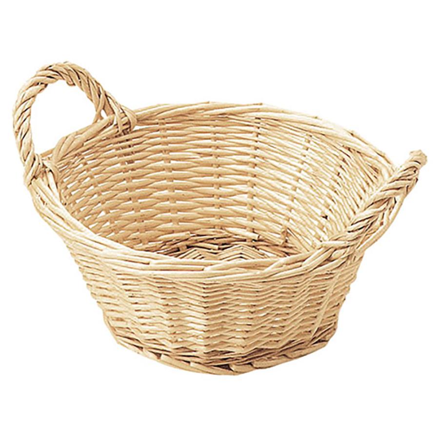 かご 即納可 カゴ バスケット ギフト ラッピング 容器 柳 4218 φ20 h9(12)cm : VMDバスケット - 通販 - Yahoo!ショッピング
