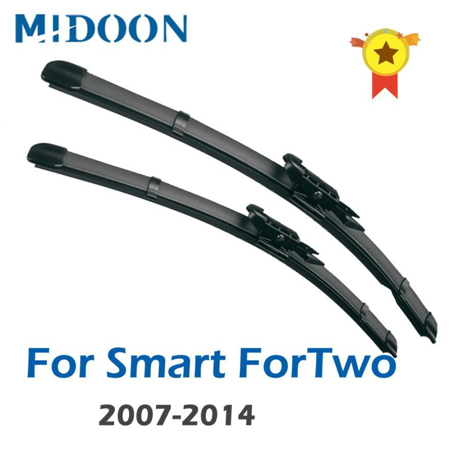Smart fortwo w451 2007-2014 ワイパー フロントワイパーブレード ウインドシールド フロントウィンドウ 23 '21 ...