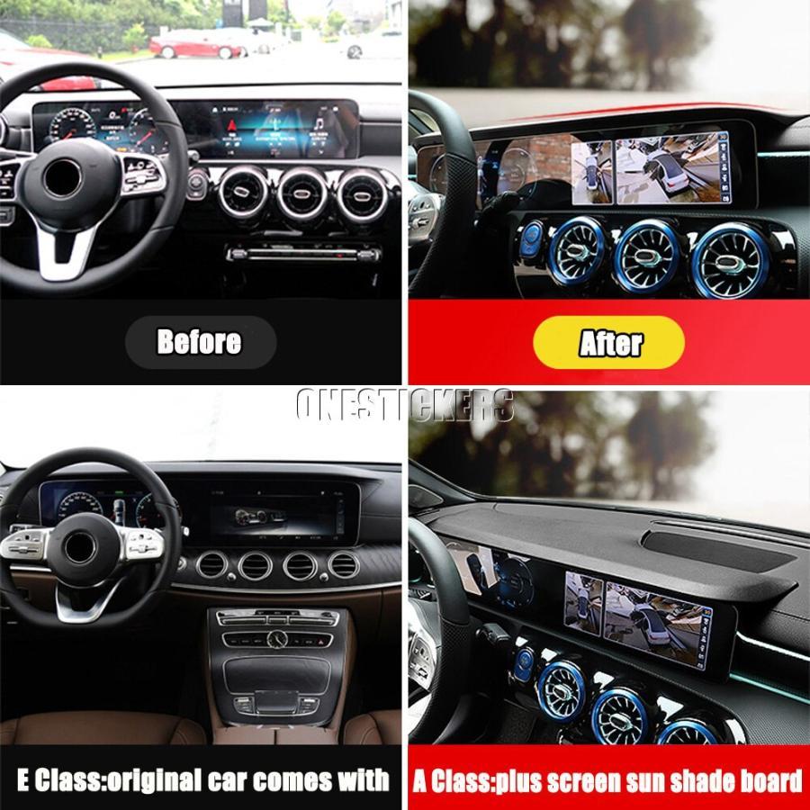 メルセデスベンツ 車 ダッシュボード サンシェード aクラス w177 v177 a180 a200 a220 a250 amg a35 a45 2019-2021 : Happy ...